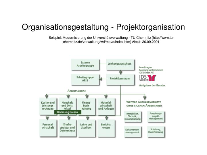 PPT - Organisationsgestaltung - Einliniensystem I PowerPoint ...