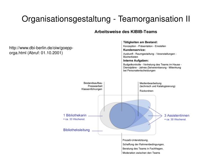 PPT - Organisationsgestaltung - Einliniensystem I PowerPoint ...
