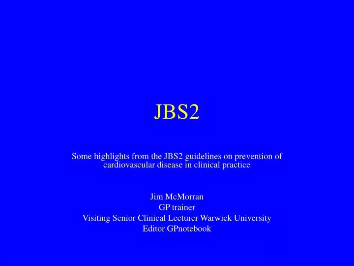 PPT - JBS2 PowerPoint Presentation, free download - ID:379445