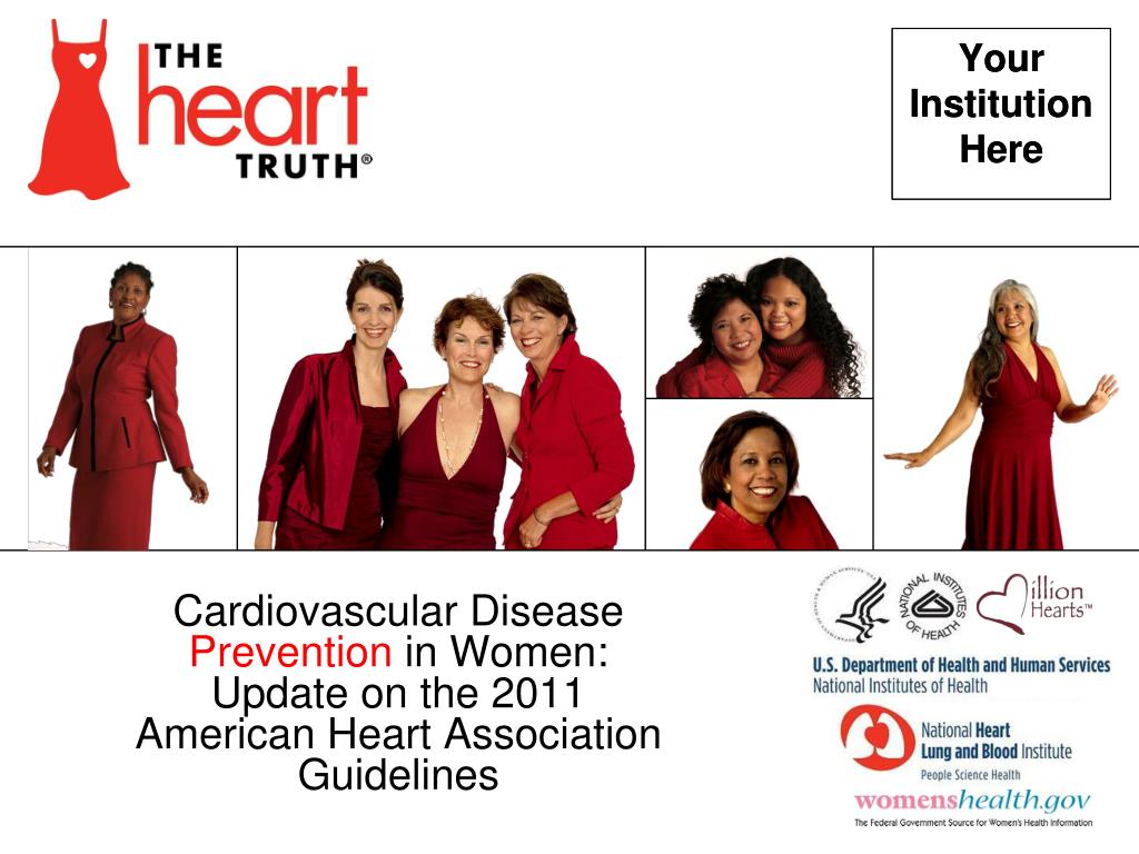 Ppt Cardiovascular Disease Prevention In Women Update On The 2011