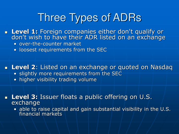 PPT - A Lesson in ADR and SOX PowerPoint Presentation - ID:37953