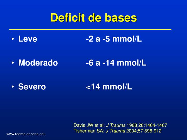 PPT - Nuevos Conceptos en Manejo del Shock en el Trauma Grave ...