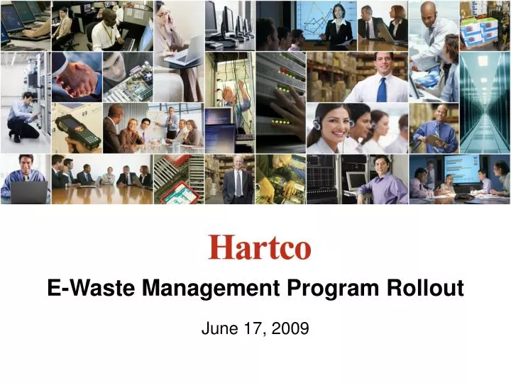 PPT - E-Waste Management Program Rollout PowerPoint Presentation, free ...