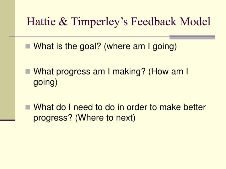 PPT - The Power of Feedback PowerPoint Presentation - ID:380639