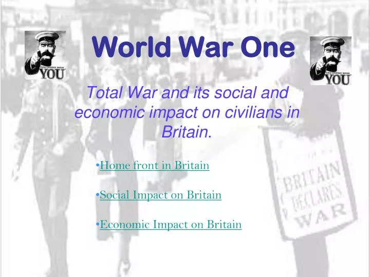 PPT - World War One PowerPoint Presentation, free download - ID:381817