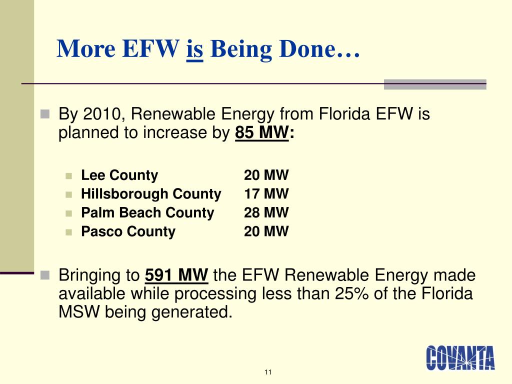 PPT - Florida Public Service Commission Workshop Renewable Electrical ...