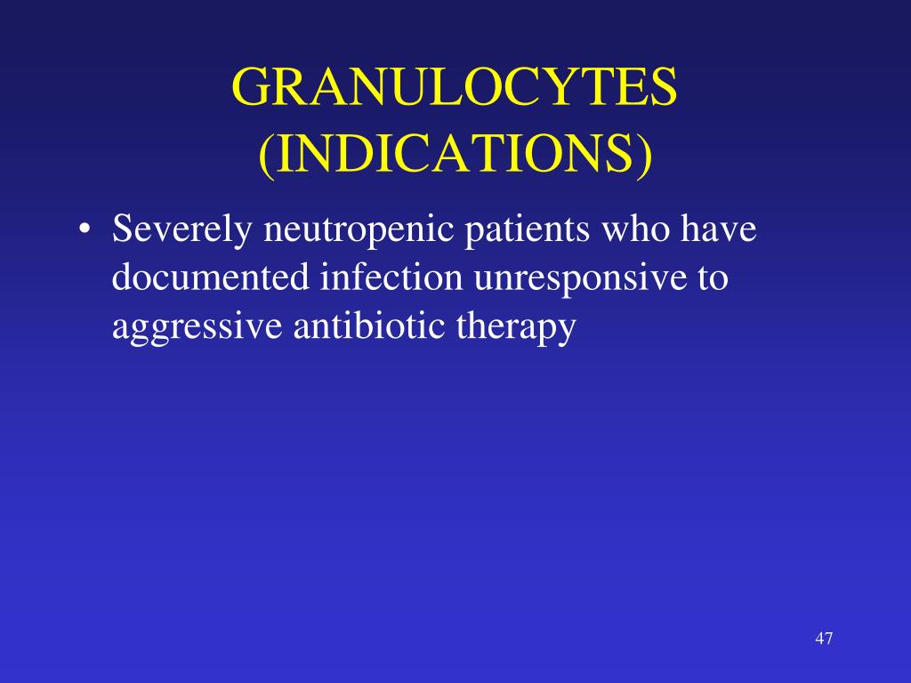 PPT - Transfusion Therapy and Blood Components: Indications and Use ...