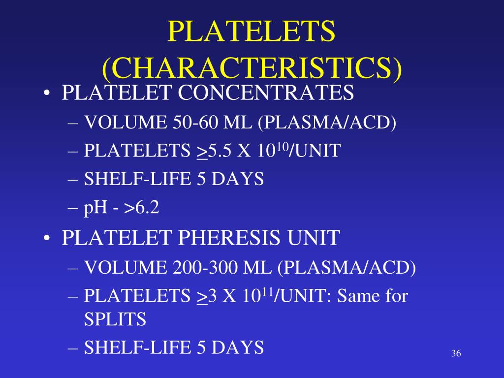 PPT - Transfusion Therapy and Blood Components: Indications and Use ...