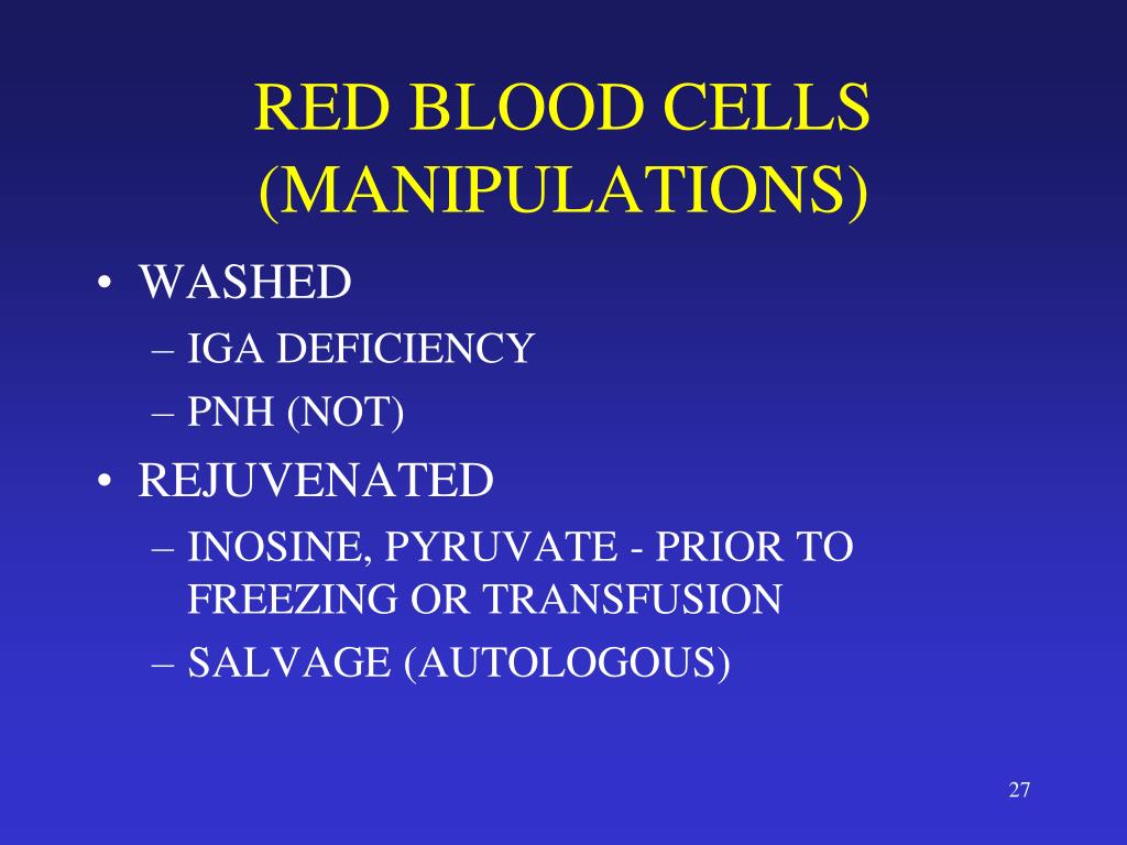 PPT - Transfusion Therapy and Blood Components: Indications and Use ...