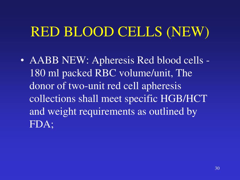 PPT - Transfusion Therapy and Blood Components: Indications and Use ...
