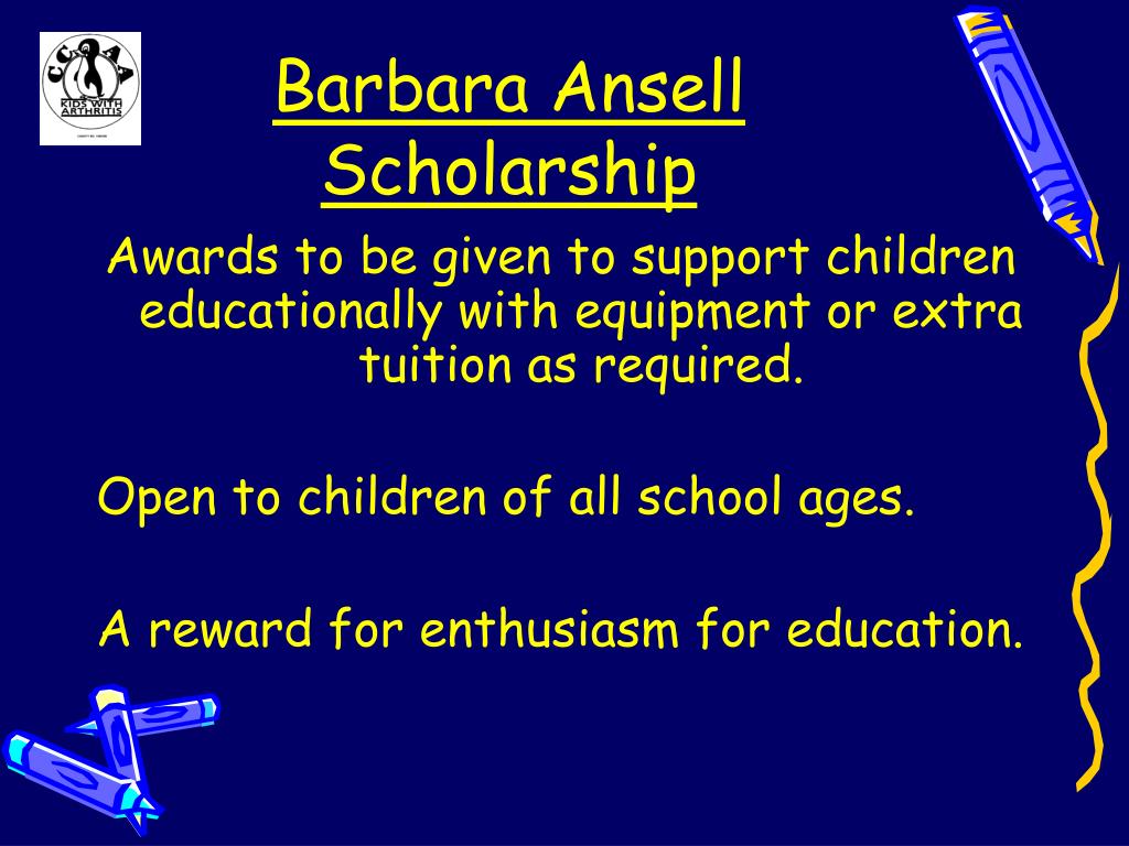 PPT - CHILDREN’S CHRONIC ARTHRITIS ASSOCIATION PowerPoint Presentation ...