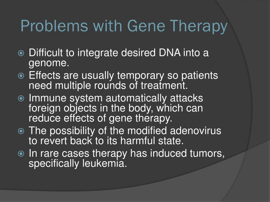 PPT - Is it ethical to use gene therapy to cure genetic disorders ...