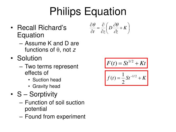 PPT - Philips Equation PowerPoint Presentation, free download - ID:384903