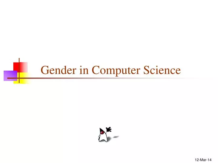 PPT - Gender in Computer Science PowerPoint Presentation, free download ...