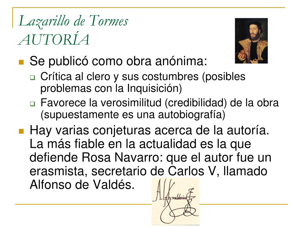 PPT - LA NOVELA PICARESCA: EL LAZARILLO DE TORMES PowerPoint ...