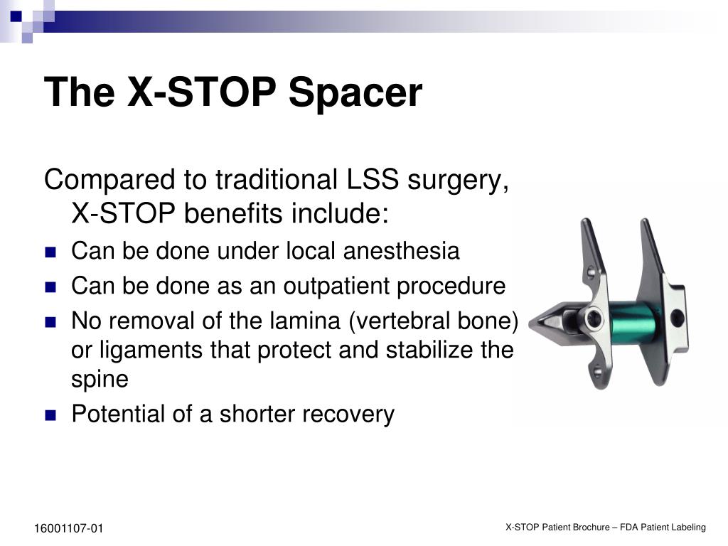 PPT - Lumbar Spinal Stenosis: Symptoms and Treatment PowerPoint ...