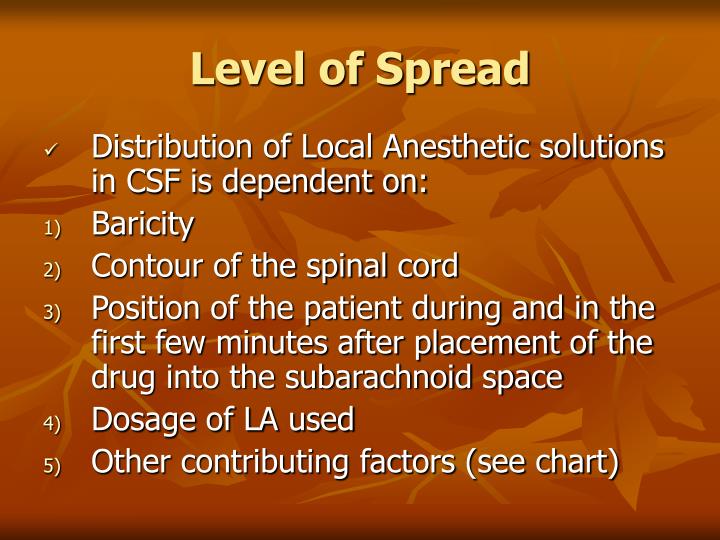 PPT - Spinal Anesthesia PowerPoint Presentation - ID:386249
