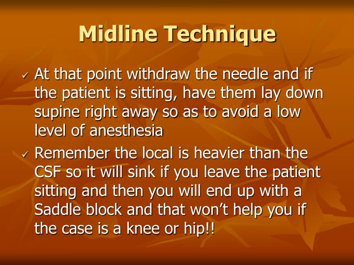 PPT - Spinal Anesthesia PowerPoint Presentation - ID:386249