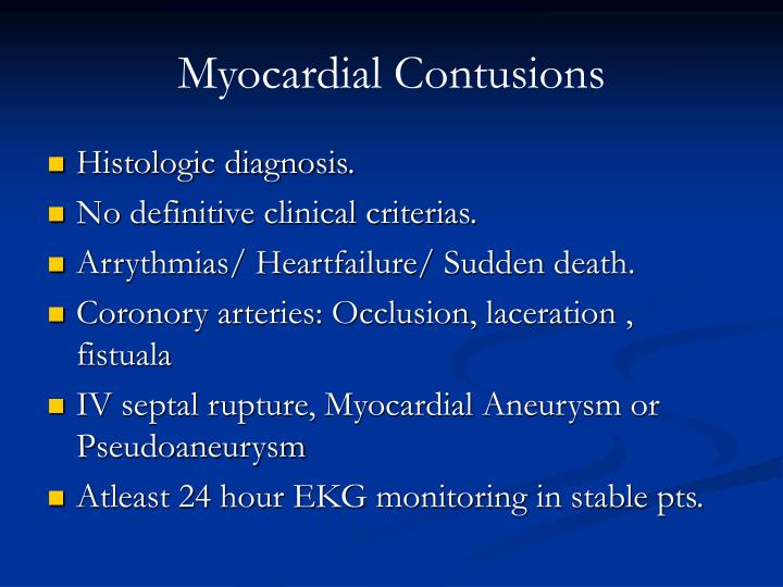 PPT - Cardiovascular Trauma PowerPoint Presentation - ID:386543