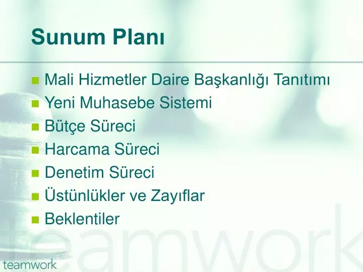 PPT - Sunum Planı PowerPoint Presentation, free download - ID:386662