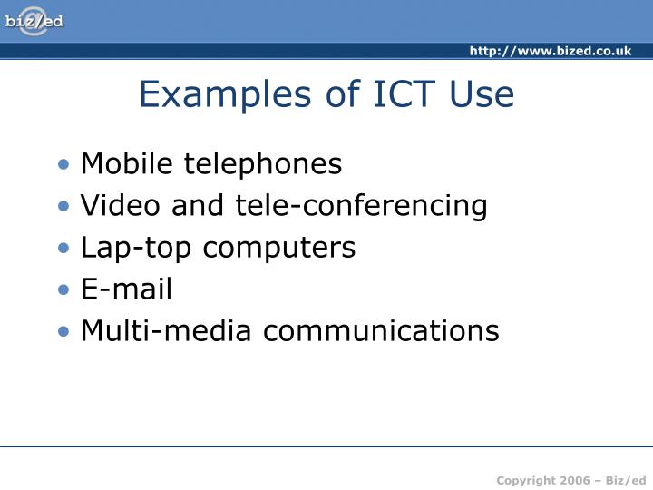 PPT - Communication and the Role of ICT PowerPoint Presentation - ID:386860