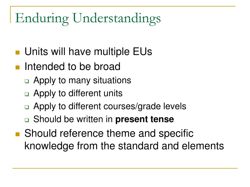 PPT - DESIGNING UNITS for SOCIAL STUDIES GPS PowerPoint Presentation ...