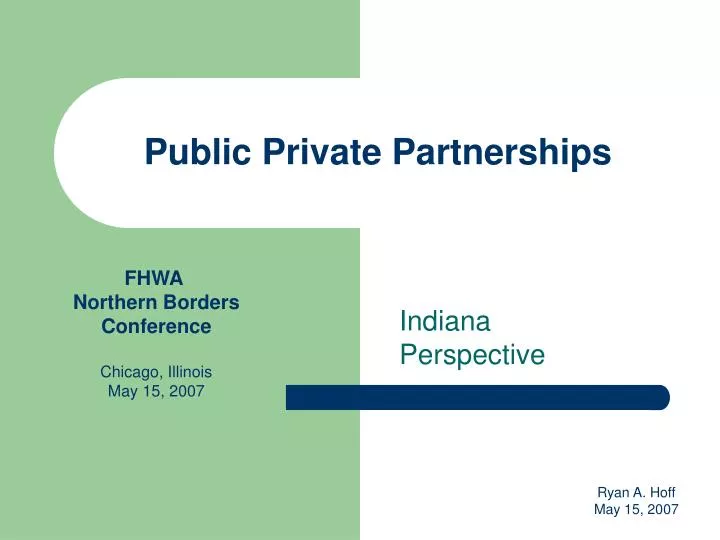PPT - Public Private Partnerships PowerPoint Presentation, free ...
