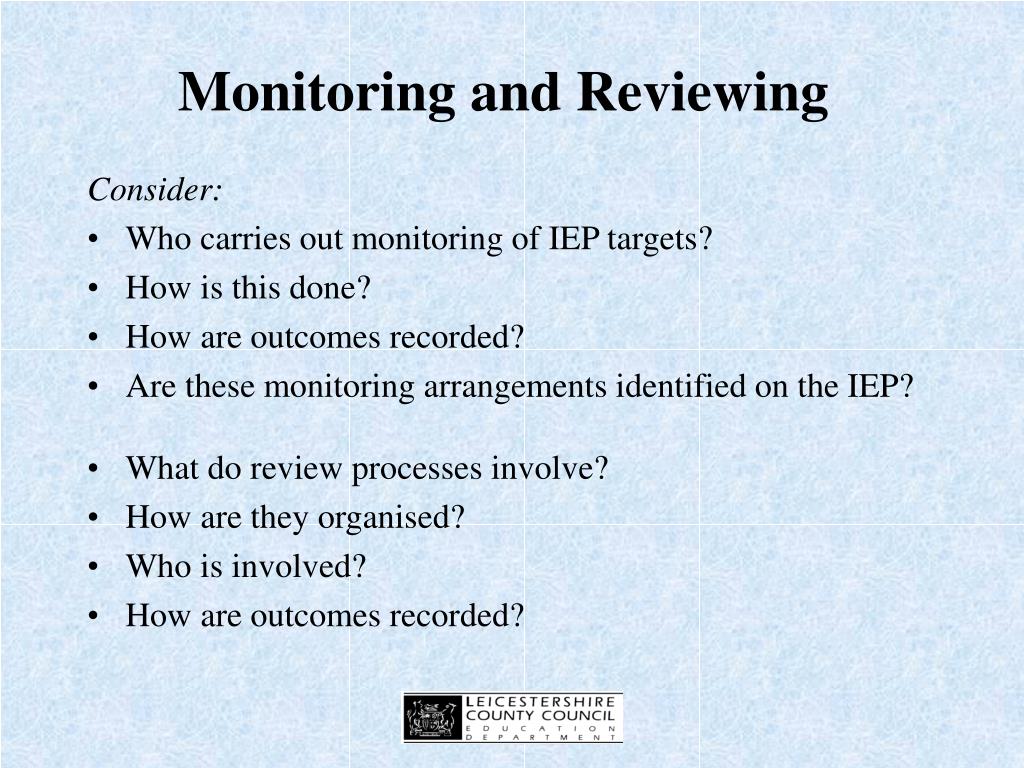PPT - Individual Education Plans in Practice PowerPoint Presentation ...