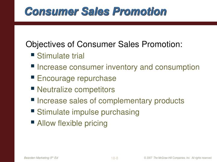 PPT - Consumer and Trade Sales Promotion PowerPoint Presentation - ID ...