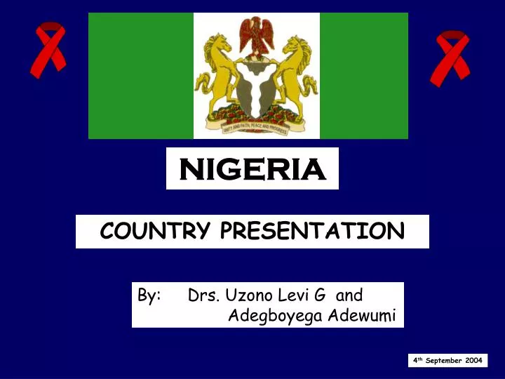 PPT - NIGERIA PowerPoint Presentation, free download - ID:387982