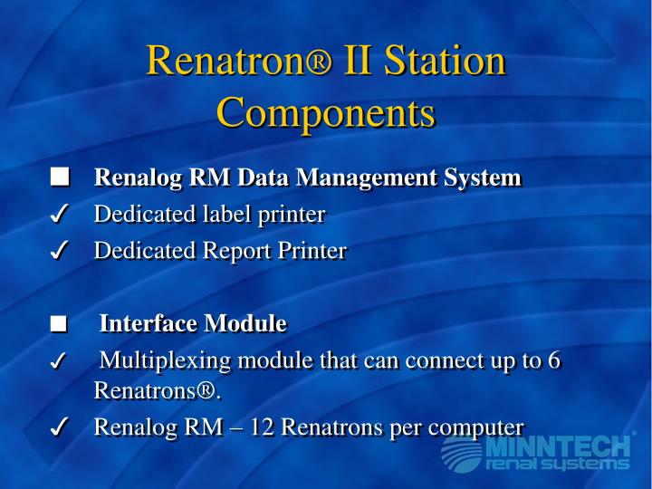 PPT - Renatron® II Service Maintenance Seminar PowerPoint Presentation ...