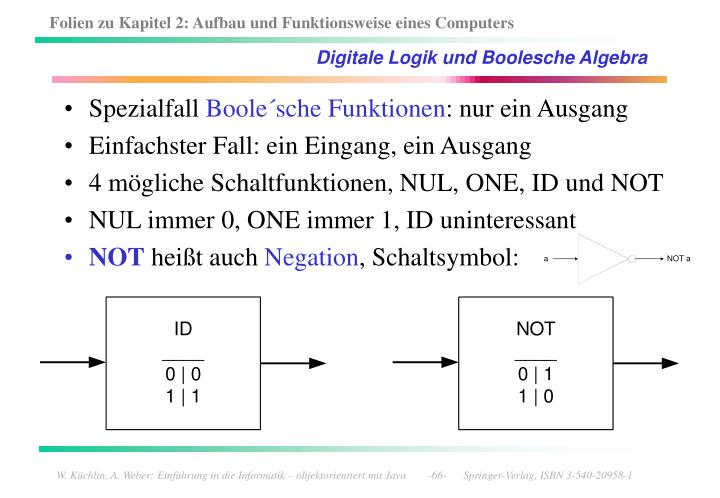 PPT - Aufbau und Funktionsweise eines Computers Ein Überblick ...