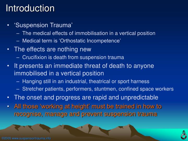 PPT - SUSPENSION TRAUMA PowerPoint Presentation - ID:388391