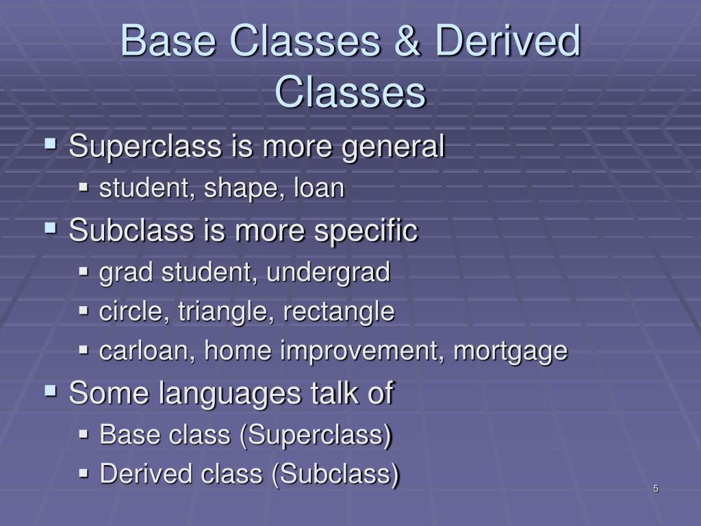 Ppt Object Oriented Programming Inheritance Powerpoint Presentation Id388766