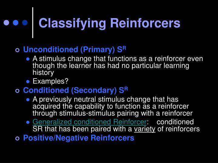 PPT - Reinforcement PowerPoint Presentation - ID:389316