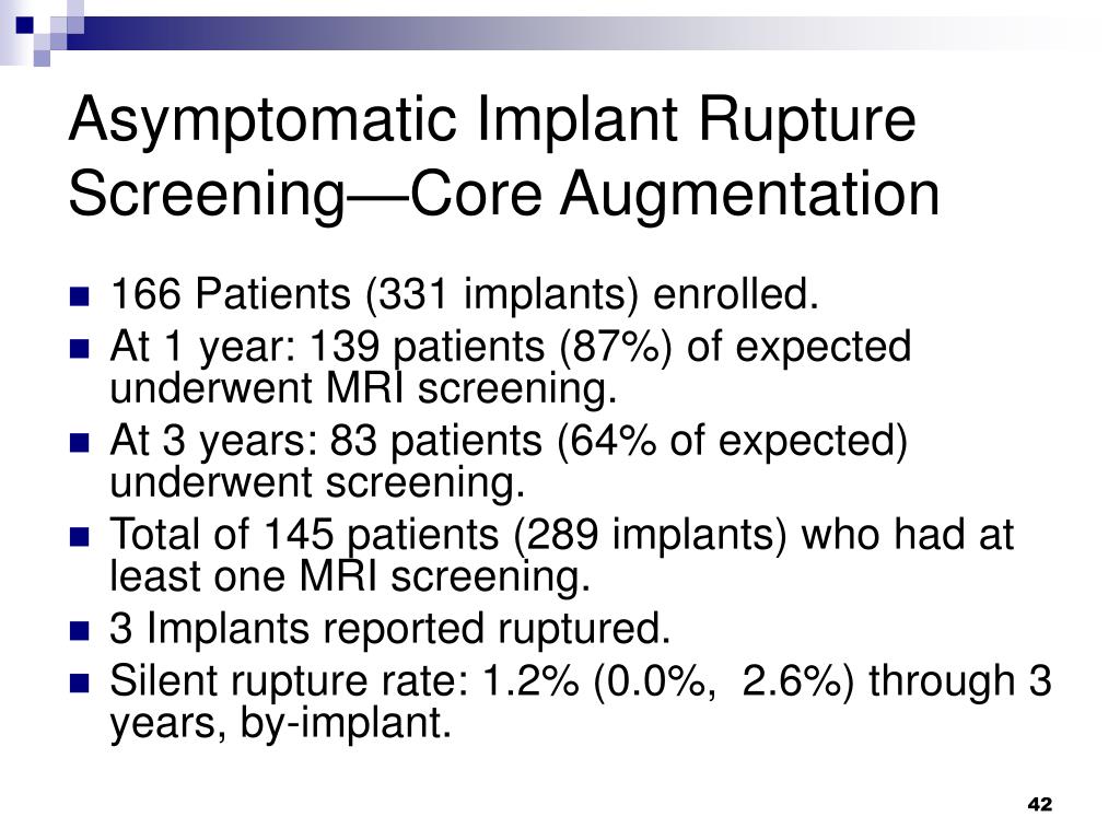 PPT - Inamed Corporation’s McGhan Silicone-Filled Breast Implants ...