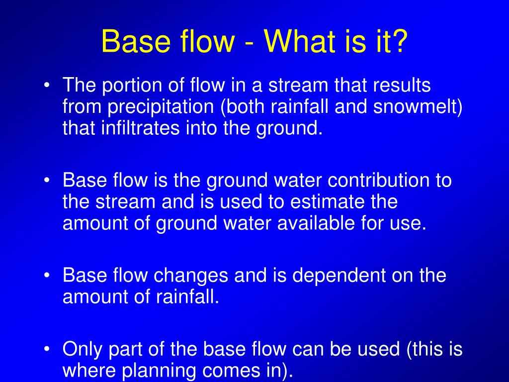 PPT - CONEWAGO CREEK GROUND WATER STUDY Base Flow and Impervious Cover ...