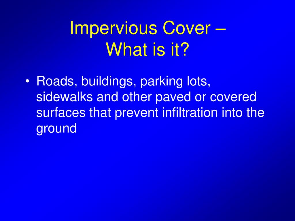 PPT - CONEWAGO CREEK GROUND WATER STUDY Base Flow and Impervious Cover ...