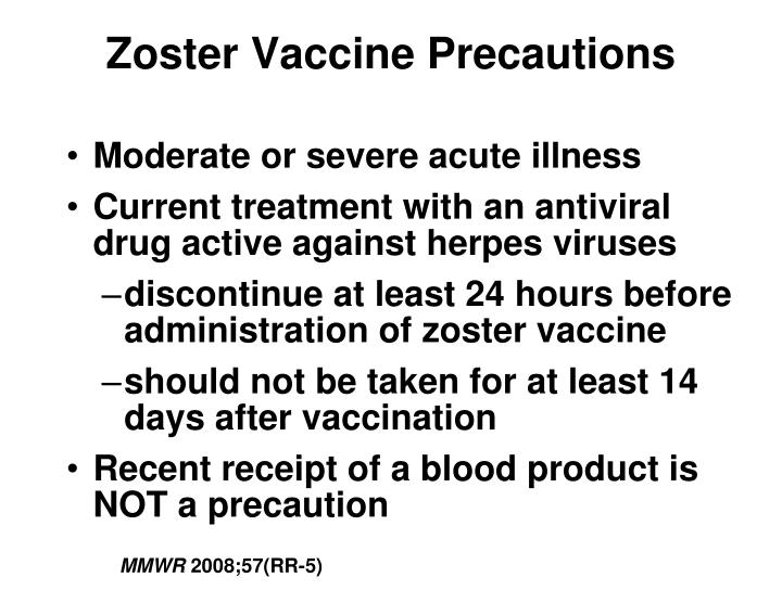 PPT - Adult Immunization 2010 Herpes Zoster (Shingles) Segment ...
