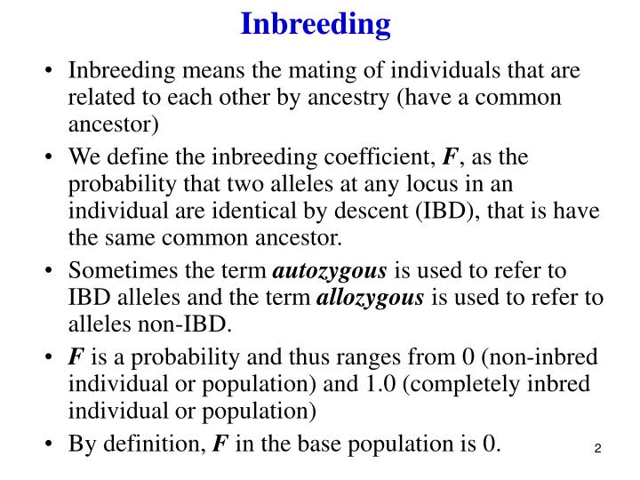 PPT - Course: Advanced Animal Breeding PowerPoint Presentation - ID:389755