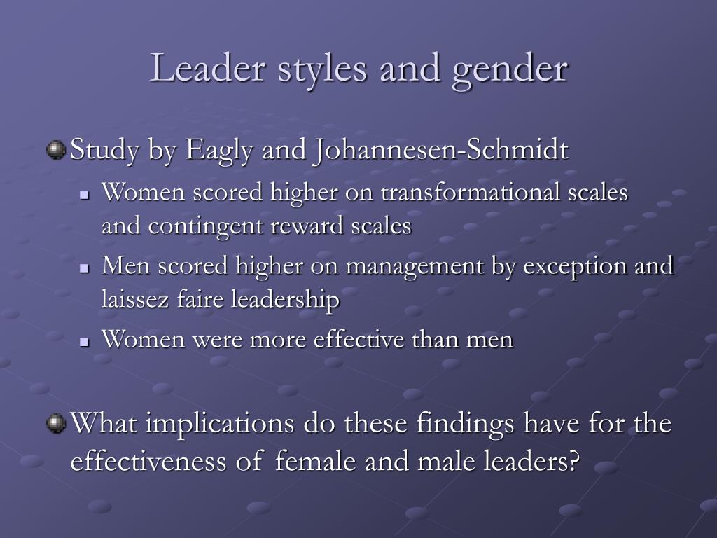 Ppt Gender And Leadership Powerpoint Presentation Free Download Id