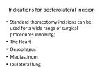 PPT - THORACIC INCISIONS PowerPoint Presentation - ID:391276