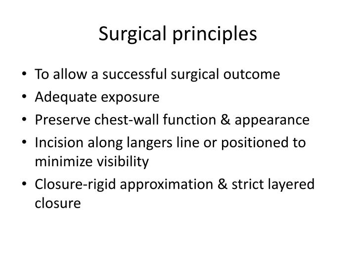 PPT - THORACIC INCISIONS PowerPoint Presentation - ID:391276