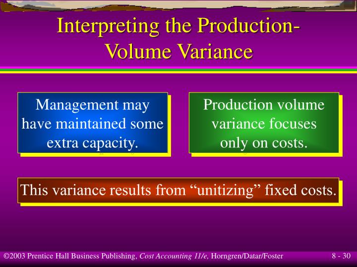 PPT - Flexible Budgets, Variances, and Management Control: II ...