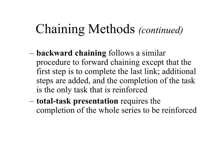 PPT - Chapter 4 Using Reinforcement to Increase Operant Behavior ...