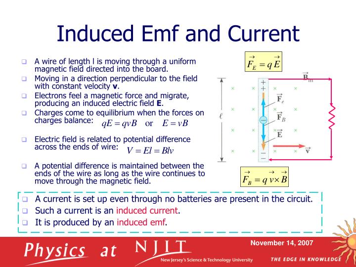 PPT - Physics 121: Electricity & Magnetism – Lecture 11 Induction I ...