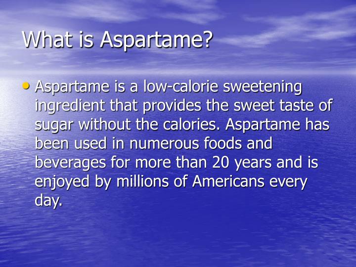 PPT - Aspartame and sugar Alternatives PowerPoint Presentation - ID:392606