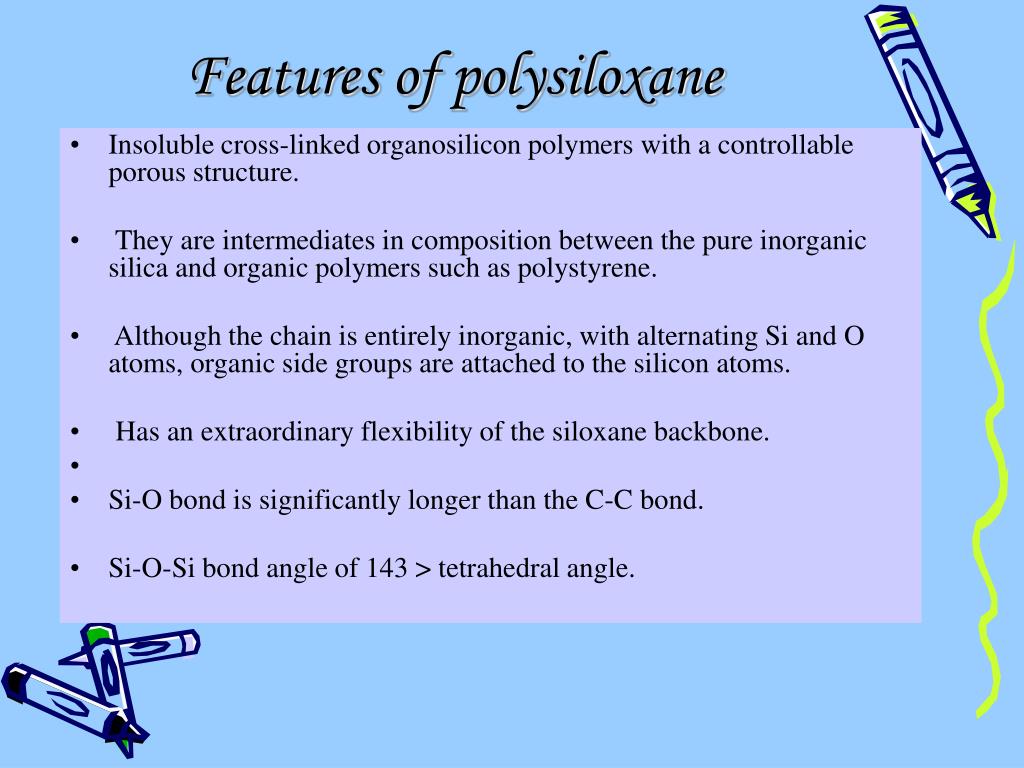PPT - Synthesis, Characterization And Immobilized Polysiloxane ...
