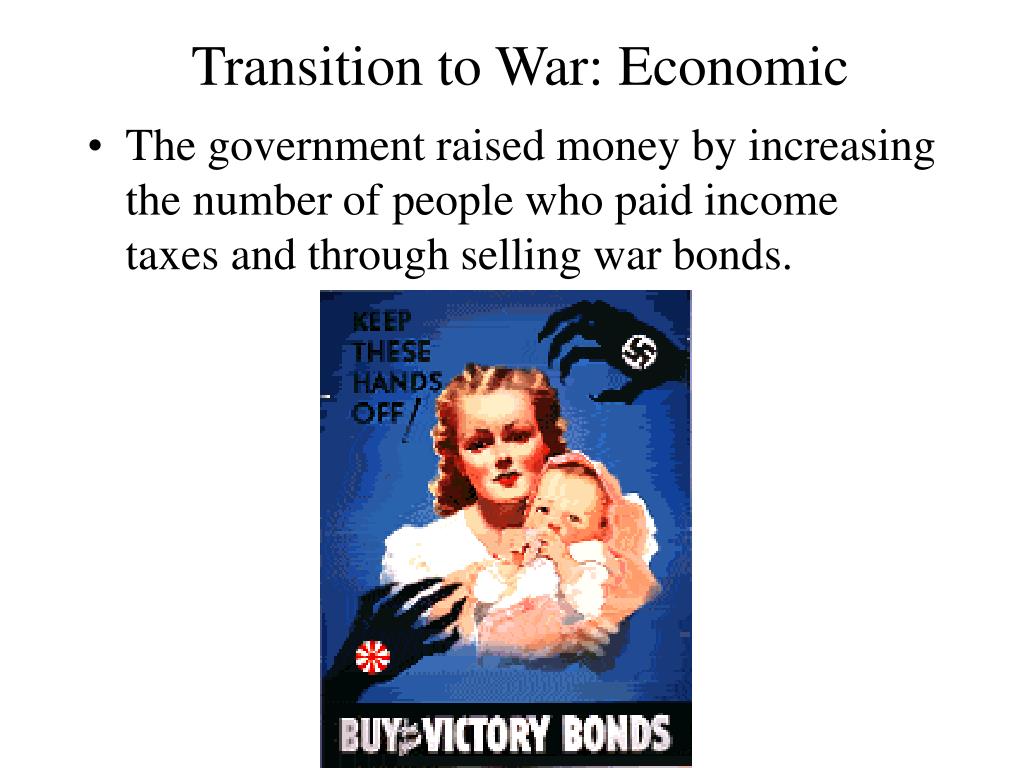 PPT - World War II: Transitions on the Home Front A brief economic and ...