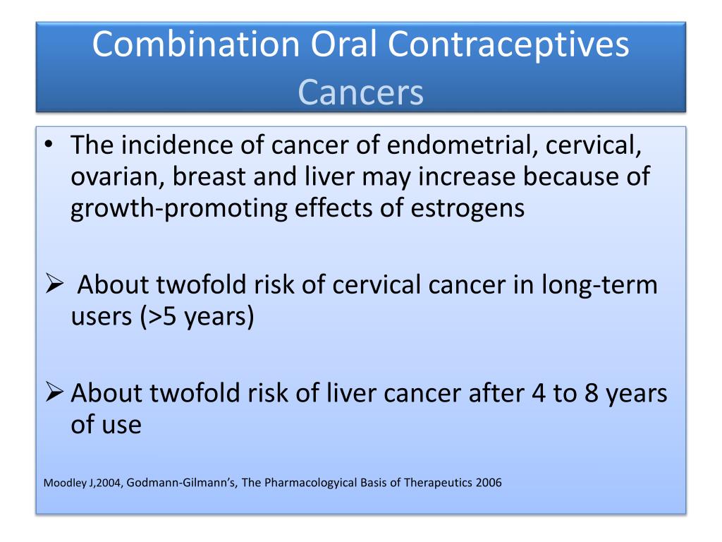 PPT - THE BALANCE OF BENEFITS & RISK OF ORAL CONTRACEPTIVES-USE ...